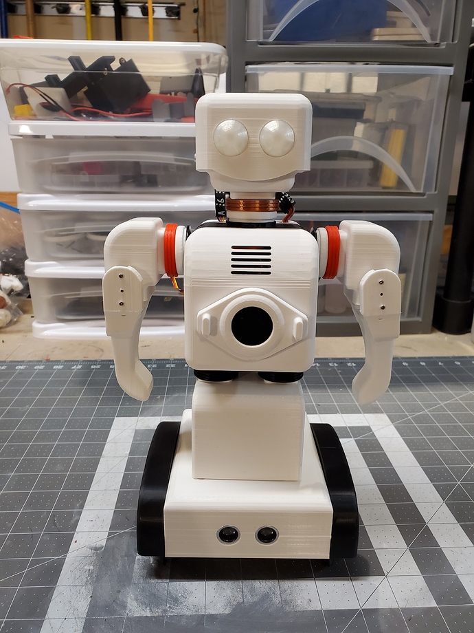 Dozer Bot 3D printed using Inventor Autocad as the design program - Projects Showcase ...