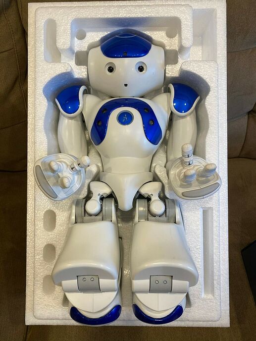 WTS: Nao Robot Evolution Humanoid V5 Robot - Marketplace - RobotShop Community