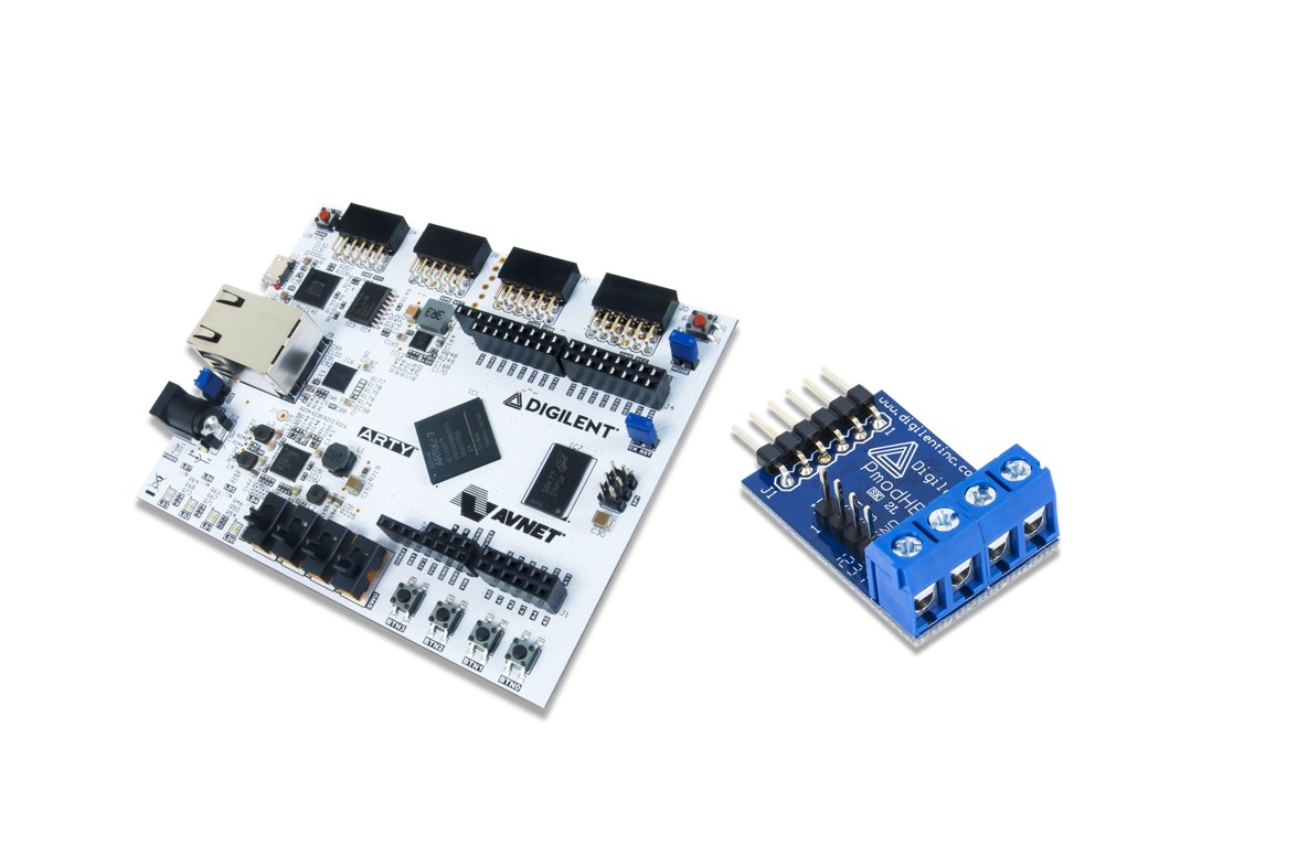 Use Xilinx Fpga And Arm Cortex M3 To Control Dc Motors Robotshop