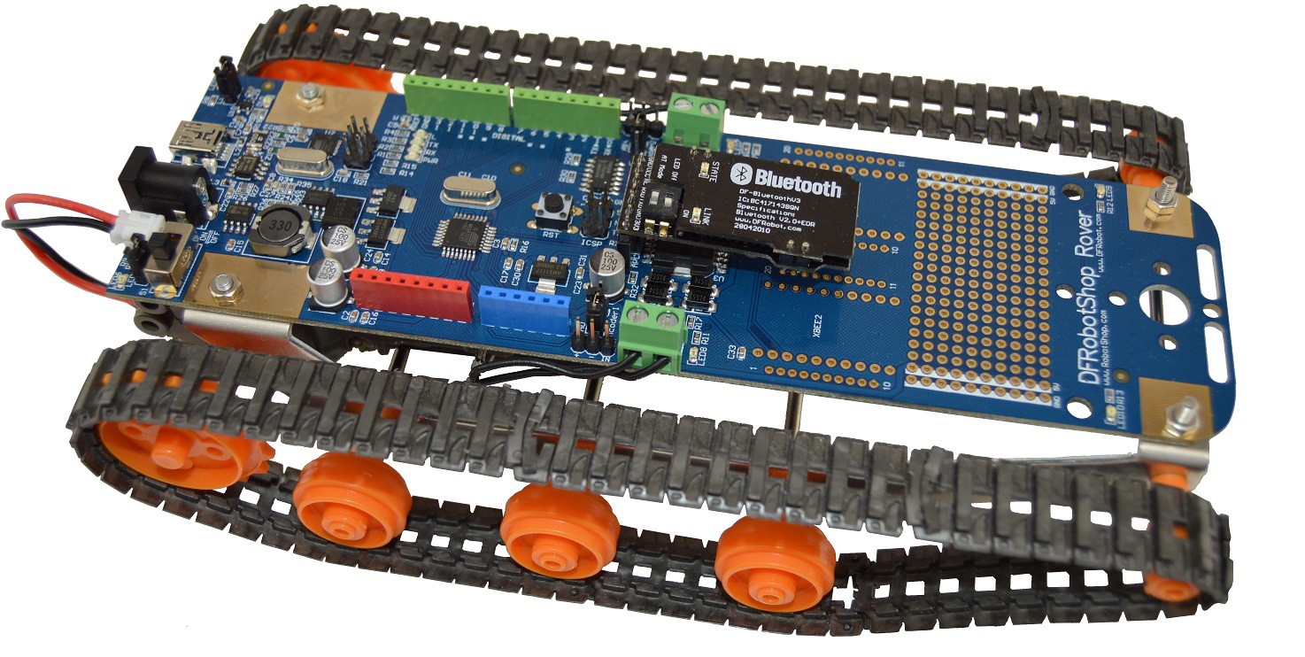Dfrobotshop Rover Tutorial Control With Android App Bluetooth Robotshop Community