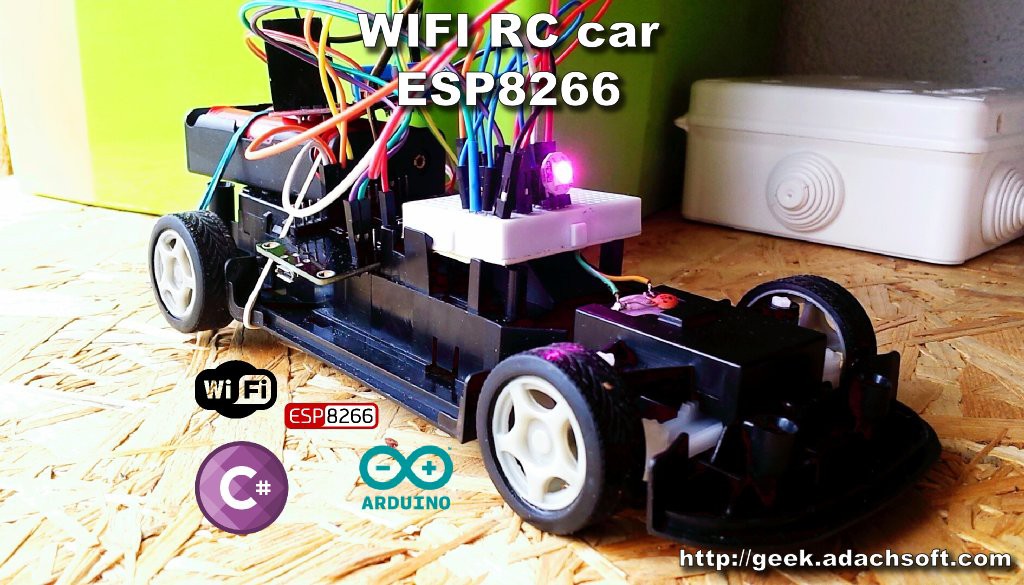 WIFI RC car with ESP8266 and Arduin | RobotShop Community