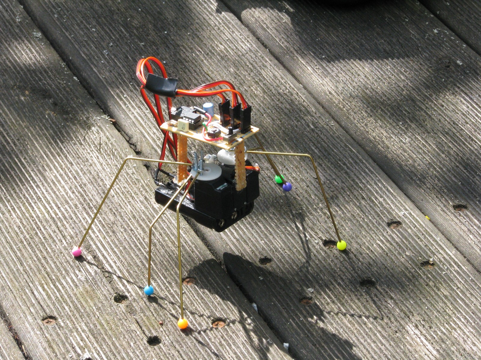 My first attempt at a hexapod walke | RobotShop Community