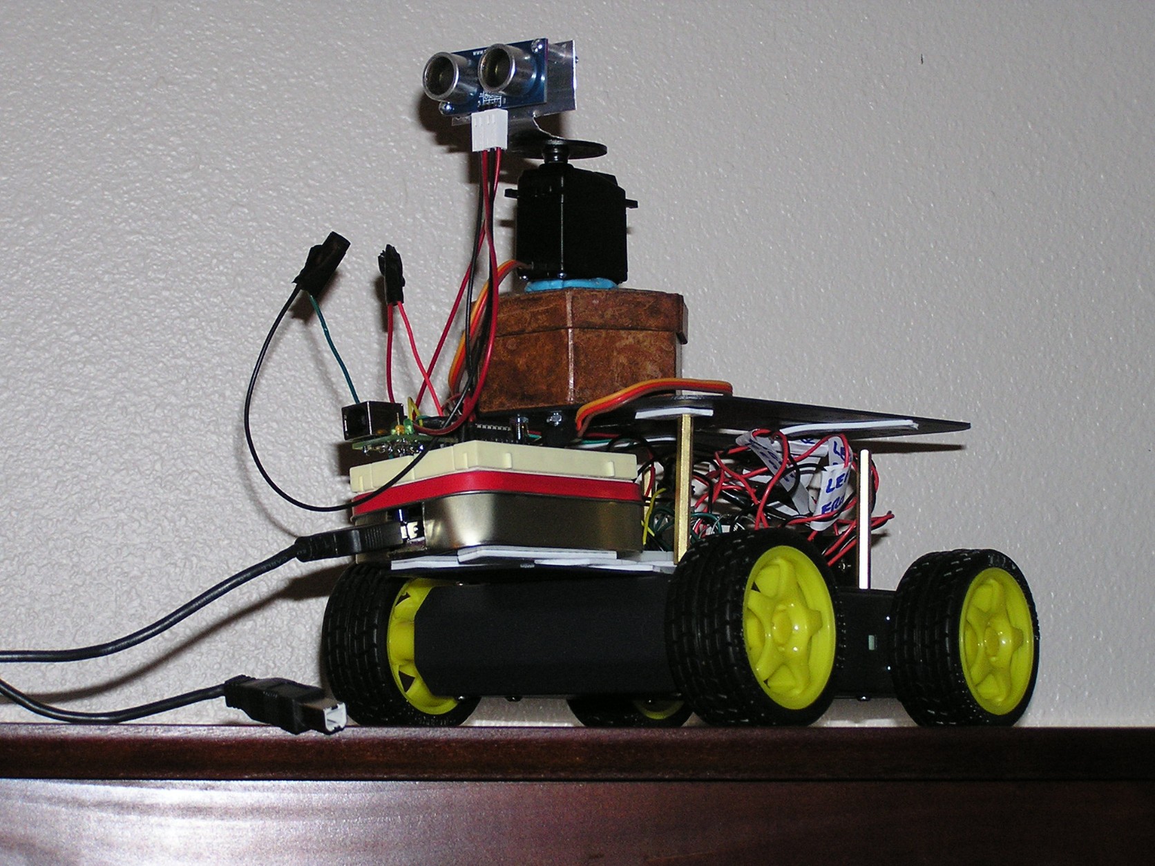 Herbert The 4wd Arduino Robot Robotshop Community