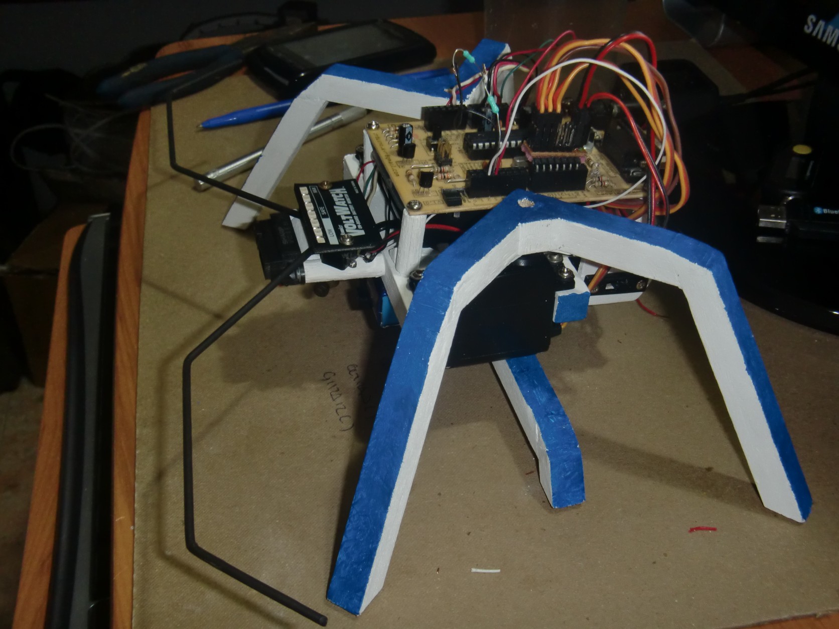 Another 3 Servo Hexapod With Arduin Robotshop Community