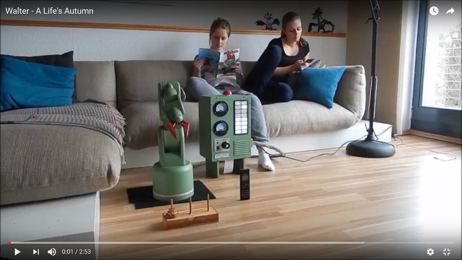 Walter - A life's autumn | RobotShop Community
