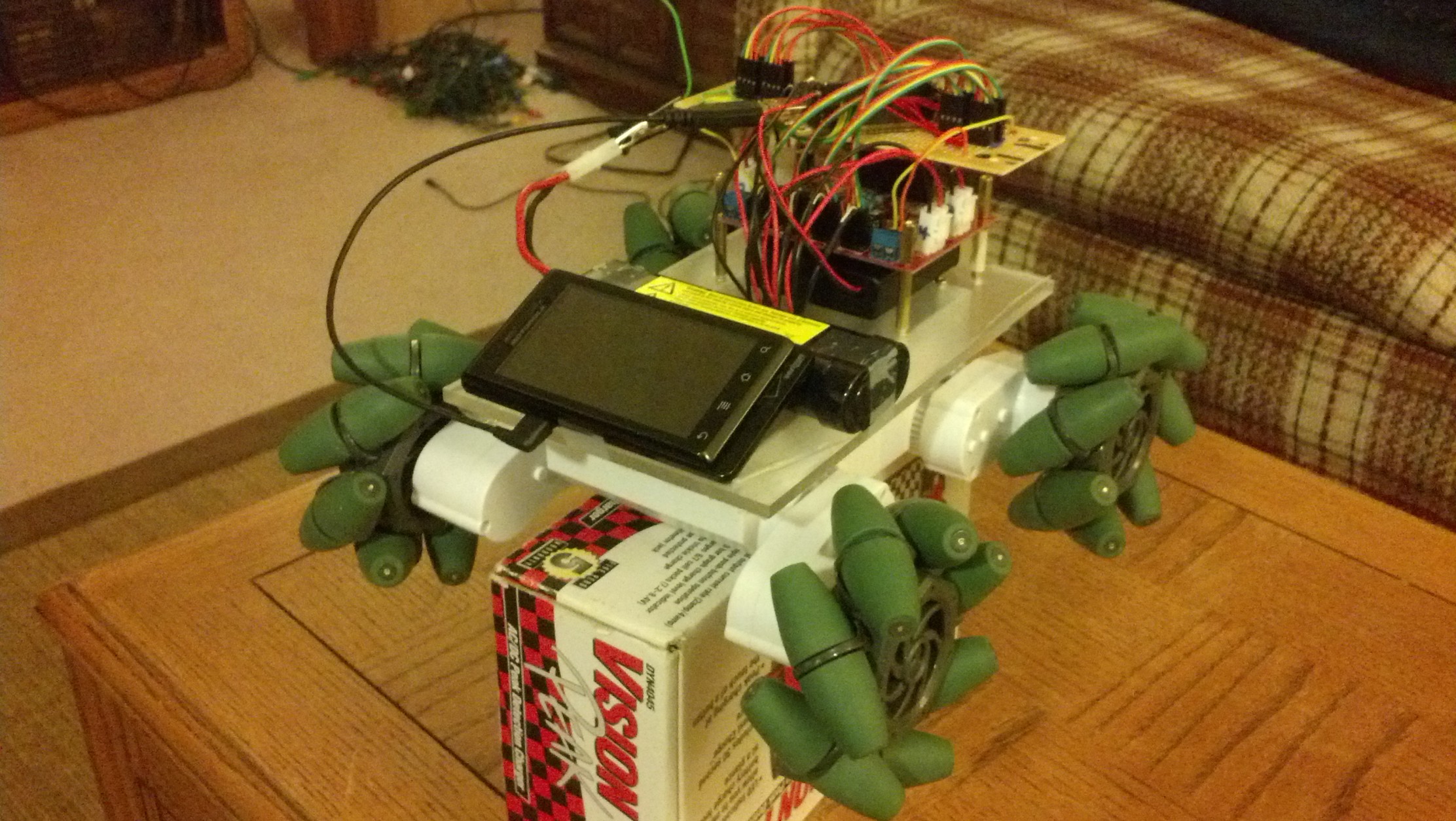 Android Rover 5 with mecanum wheels | RobotShop Community